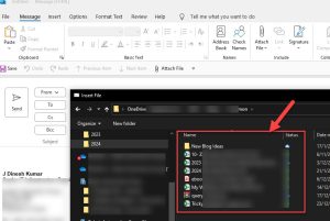 How To Attach Folder In Outlook Email - Send Multiple Files ...